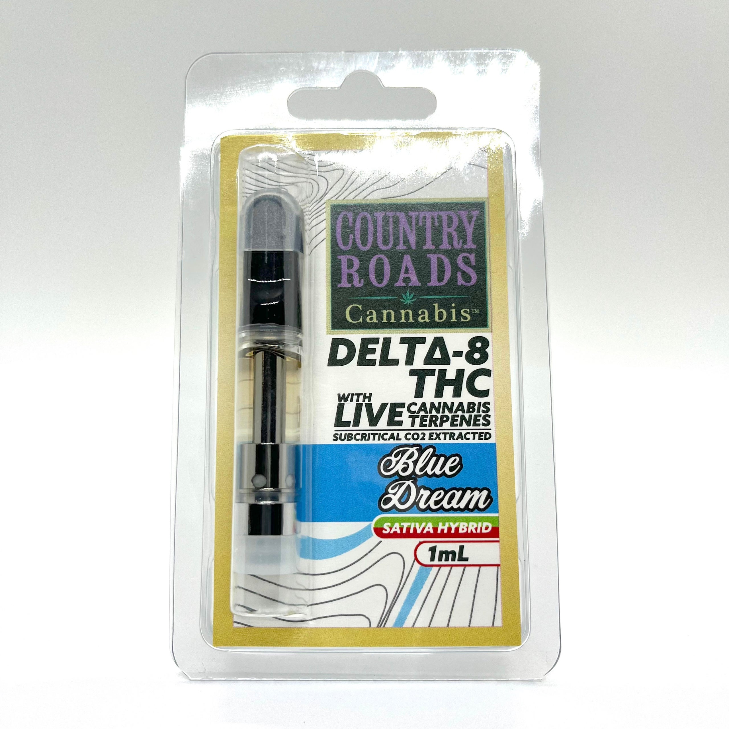 Blue Dream Delta-8 THC Vape Cartridge | Country Roads Cannabis